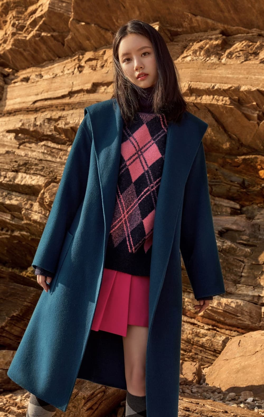 제이제이 지고트, 뮤즈 혜리와 함께한 2021 겨울 화보 - 패션서울